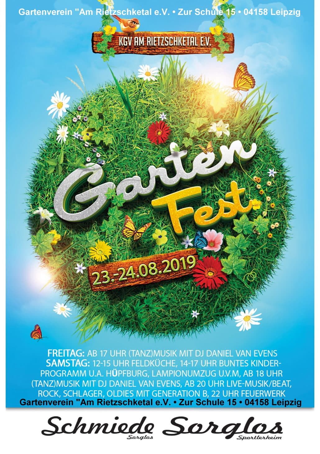 Gartenfest im Kleingartenverein „Am Rietzschketal“ e.V. Wiederitzsch ...