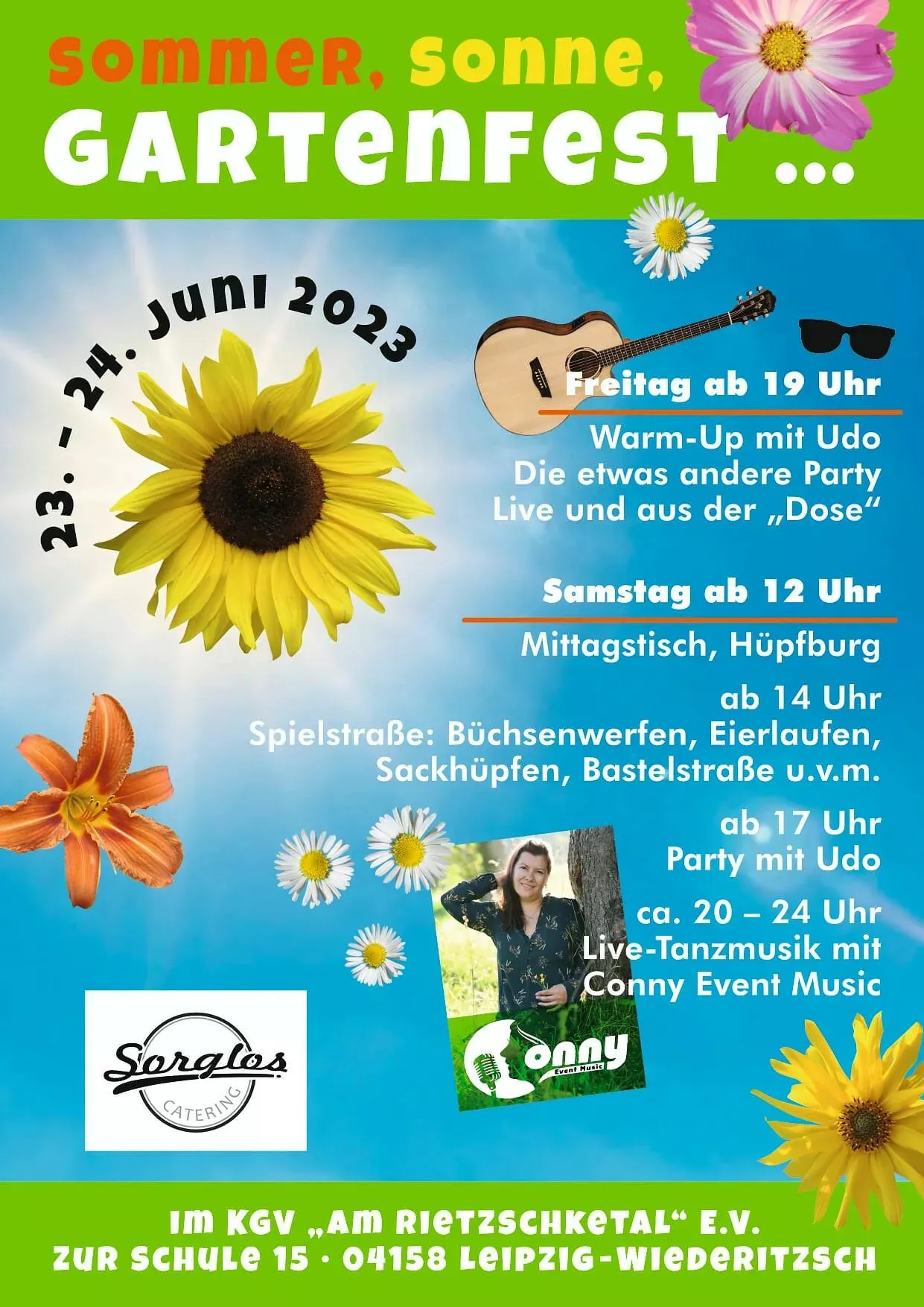 Sommer Gartenfest 2023 - Erlebnis für die ganze Familie in Wiederitzsch